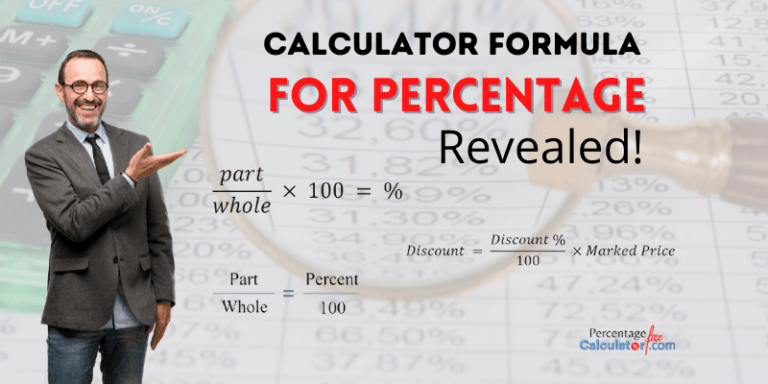 Advanced Calculator Formula for Percentage Revealed!