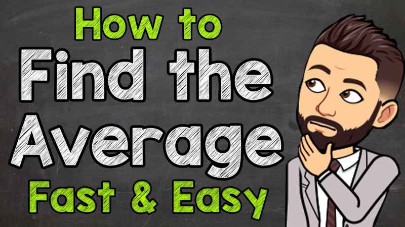 Finding Average Of Percentages 3 Or Multiple In Excel